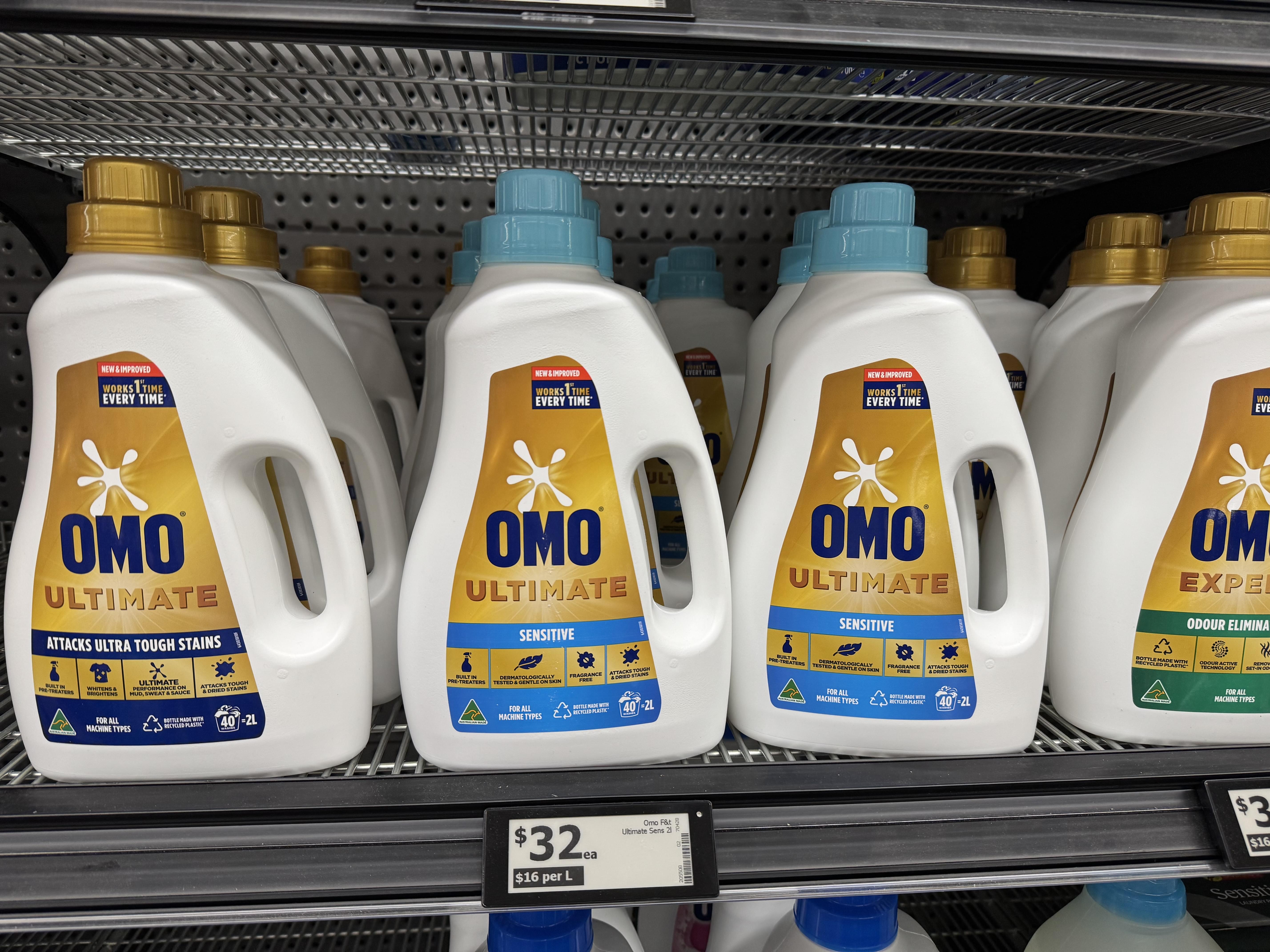 OMO Laundry Liquid Tooling